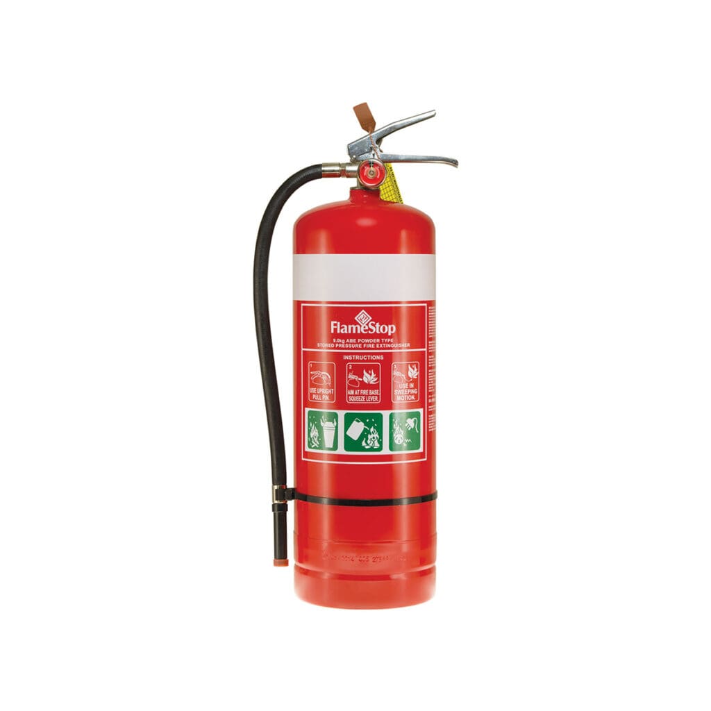 FLAMESTOP 9kg ABE Fire Extinguisher - Integrated Safety Group